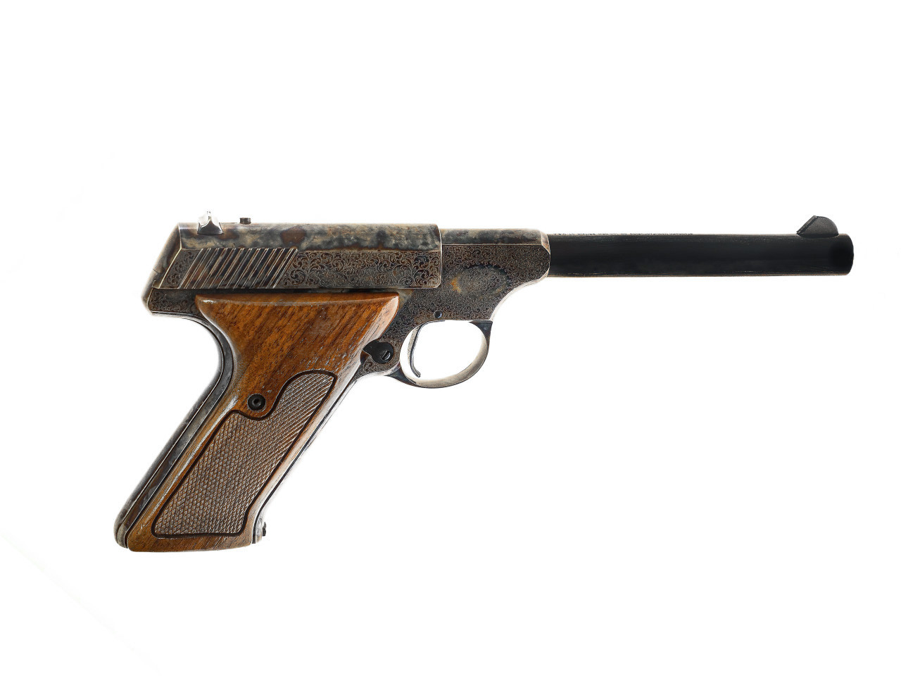 STANDARD MANUFACTURING SAP22 HGA 22LR 6 5/8IN BBL CASE COLORED W/ENGRAVING | AmChar Wholesale