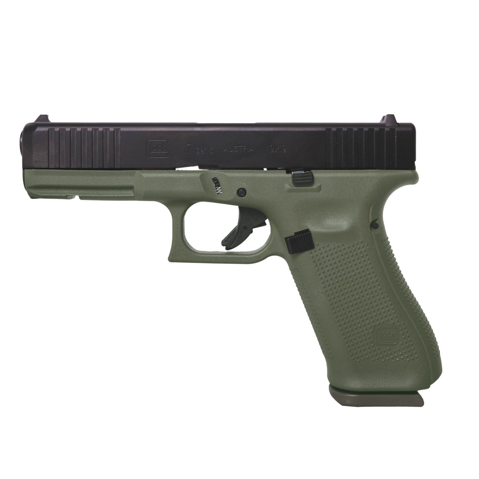 GLOCK 17 G17 GEN 5 BFG HGA 9MM 4.49 IN BBL FS 5LB 3 17RD MAG FRONT ...