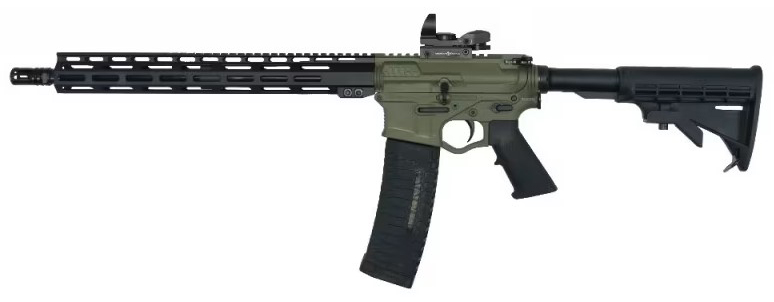 ATI OMNI HYBRID RIA 5.56X45 NATO 16IN BBL 15IN MLOK RAIL 1/60RD BFG RED ...